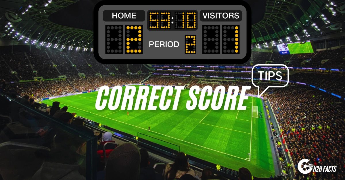 H2H Correct Score | Best Predictions